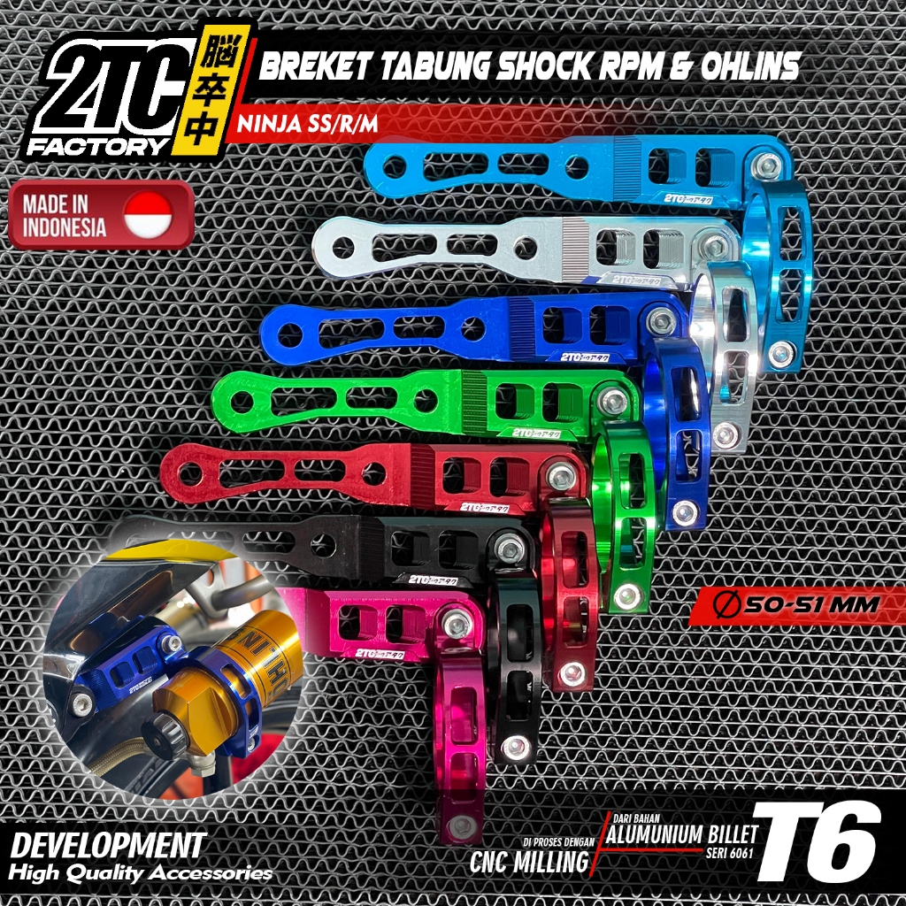 Jual BREKET TABUNG SHOCK BRACKET TABUNG SHOCK BELAKANG MERK RPM ...