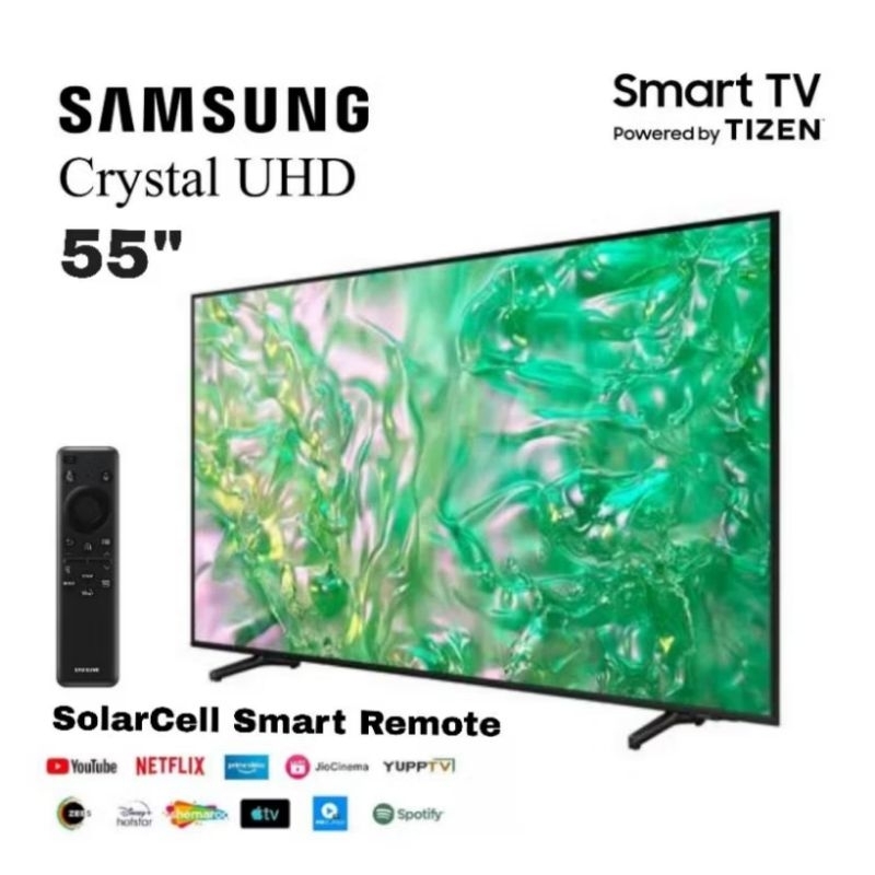 Jual SAMSUNG Crystal 4K UHD 55 Inch - Airplay Smart TV Tizen OS ...