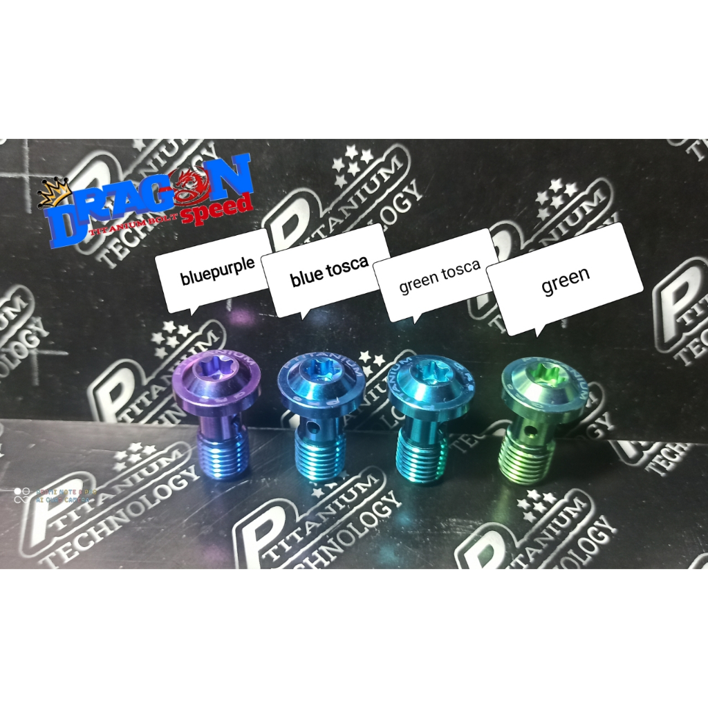 Jual Baut banjo baut napel titanium kaliper master rem selang rem Drat kasar kepala big hand ...