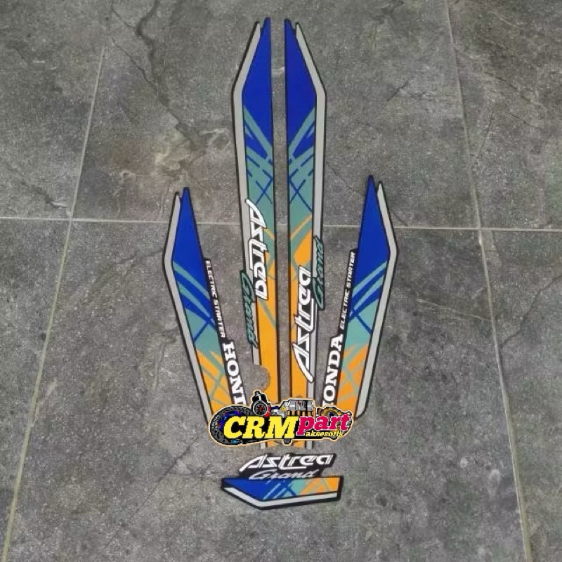Jual striping stiker list astrea grand bulus tahun 93/94 limited ...