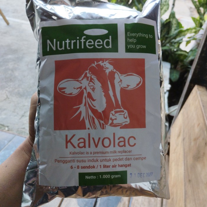 Jual Susu Kalvolac Nutrifeed ORIGINAL 1 kg - paket 5pcs Pengganti Susu ...