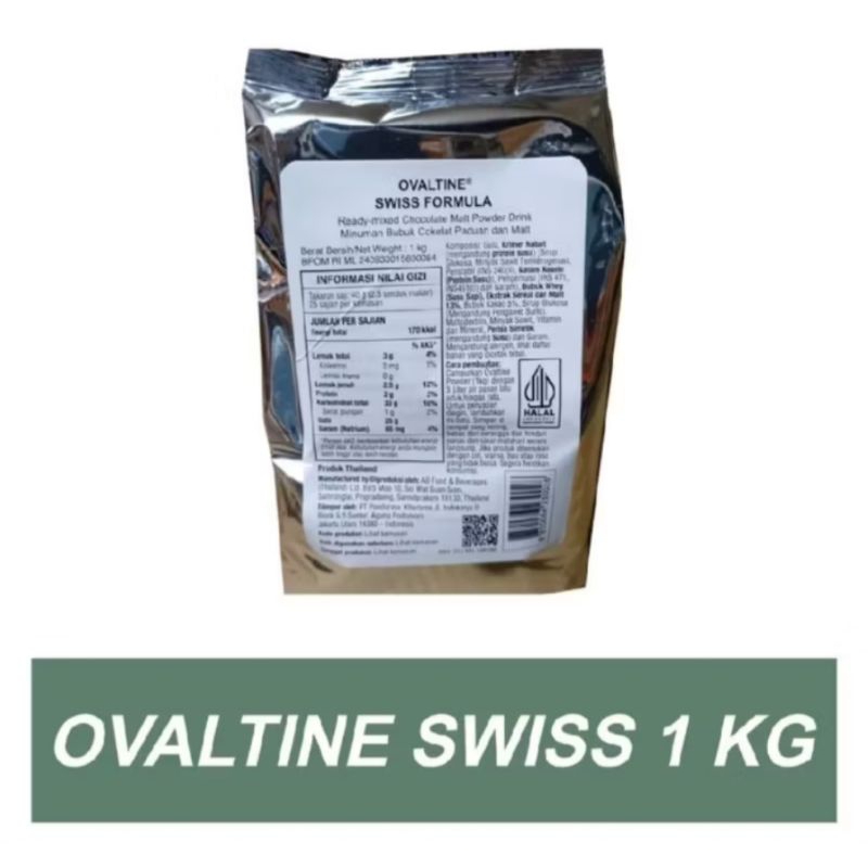 Jual Ovaltine swiss formula 1kg | Shopee Indonesia