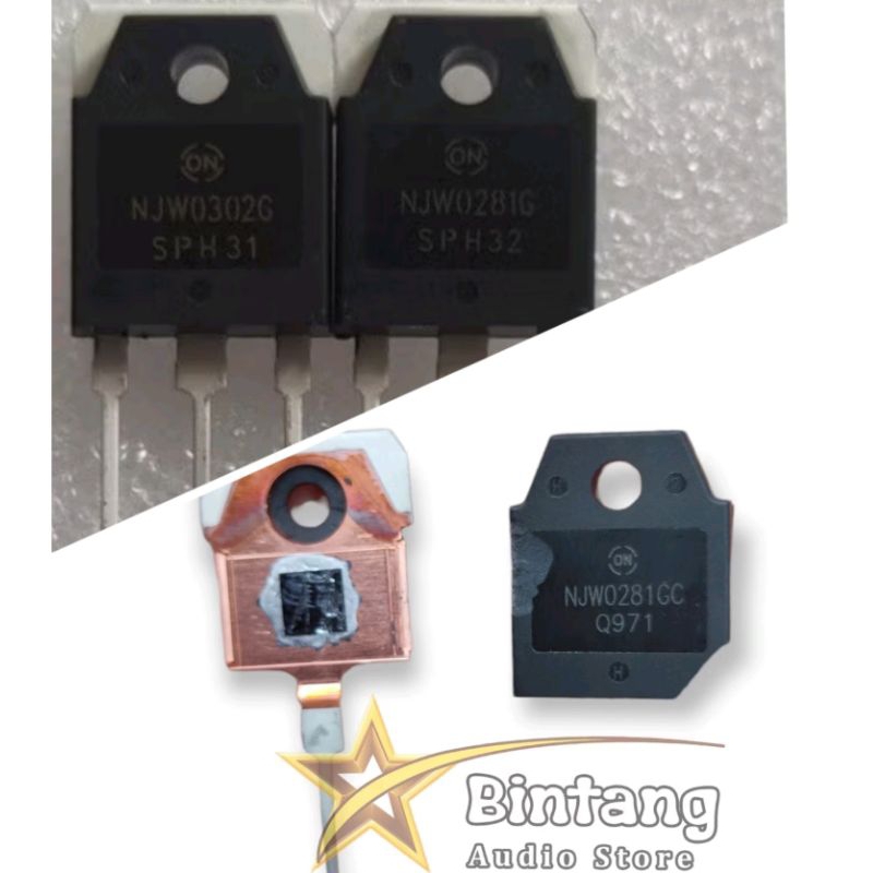 Jual Transistor Final NJW 0281 0302 NJW0281 NJW0302 asli original | Shopee Indonesia