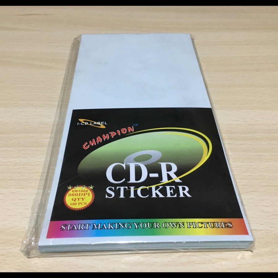 Jual LABEL STICKER COVER KERTAS HVS CD CD-R VCD DVD | Shopee Indonesia