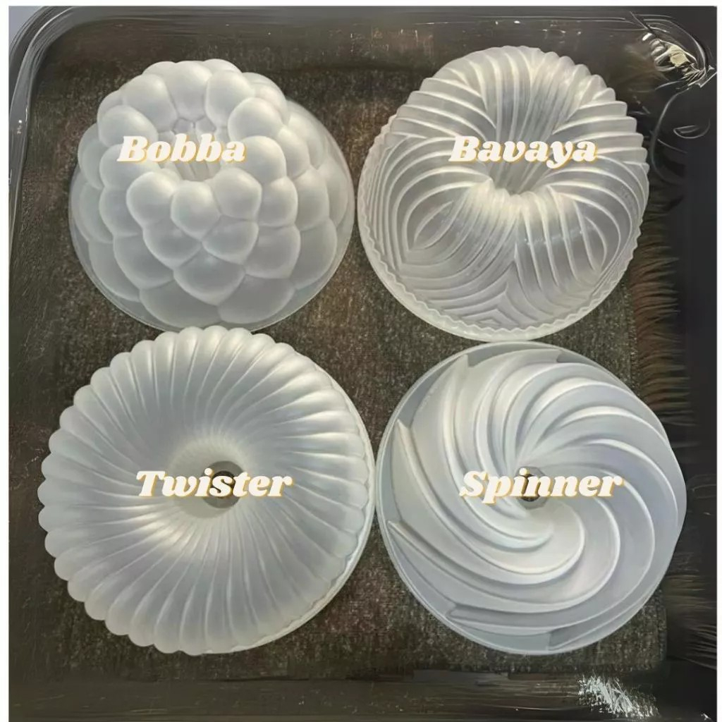 Jual Cetakan Puding Besar Isi 4 pcs Plastik Premium / Cetakan Bolu ...