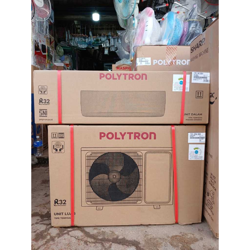 Jual AC Polytron 1/2 PK PAC 05 VH AC DELUXE 2 | Shopee Indonesia