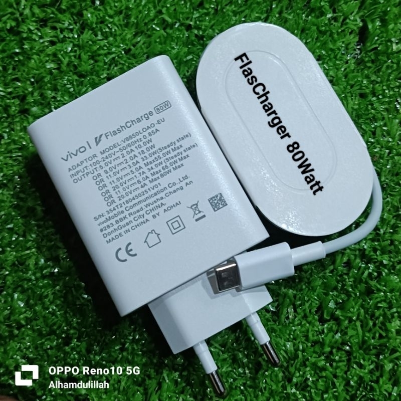 Jual CHARGER VIVO 80WAT 120WAT TYPE C FlashCharger Original VIVO V29 ...