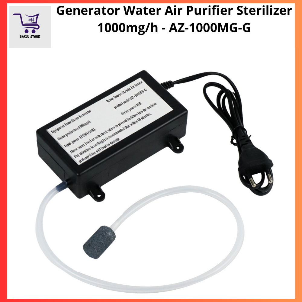 Jual Ozone Generator Water Air Purifier Sterilizer 1000mg/h - AZ-1000MG-G | Shopee Indonesia