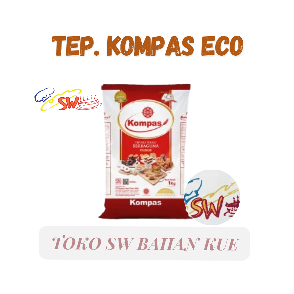 Jual TEPUNG KOMPAS PREMIUM 1 KG | Shopee Indonesia
