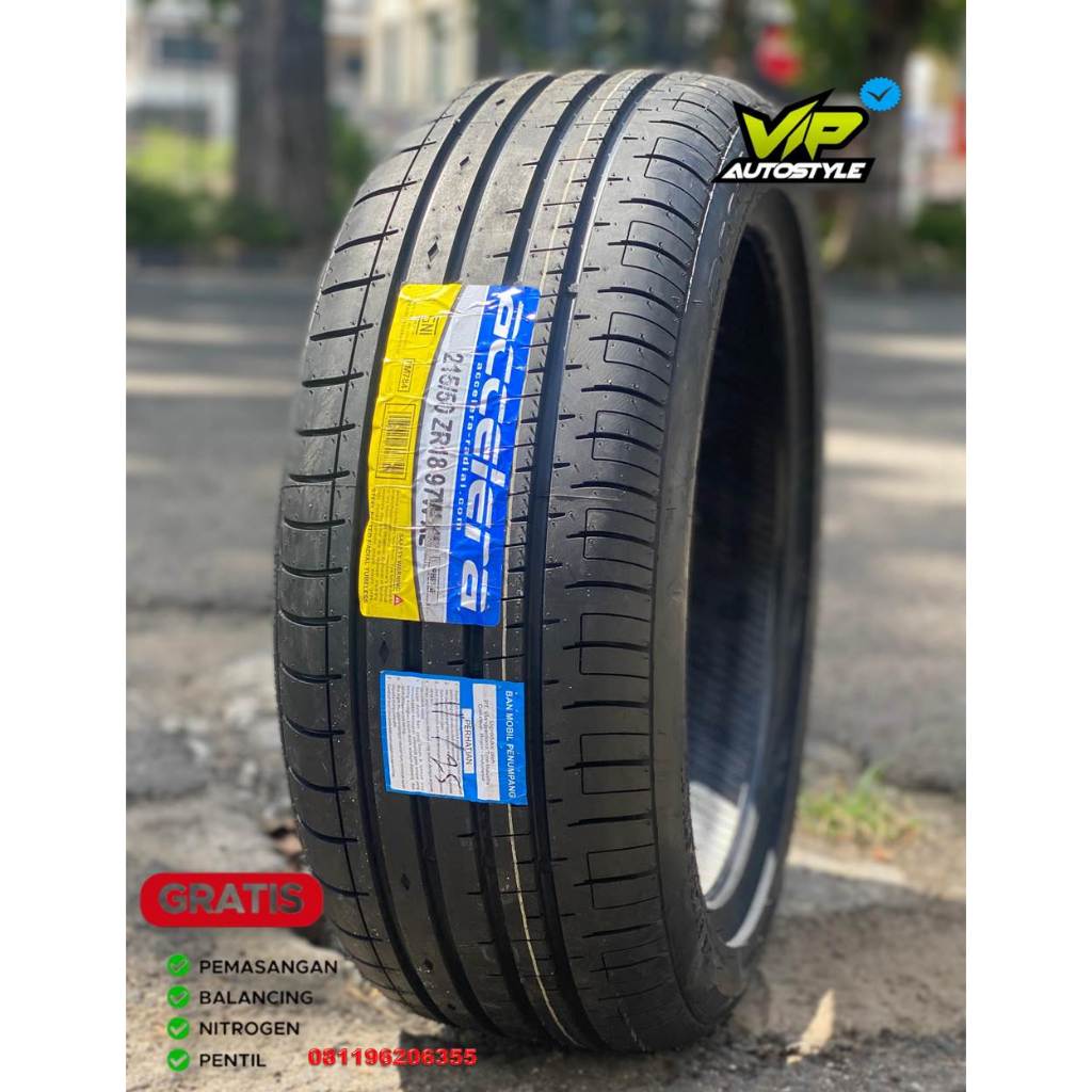Jual BAN MOBIL TUBLES R18 - ACCELERA PHI-R 215 50 R18 - BAN MOBIL 215/ ...