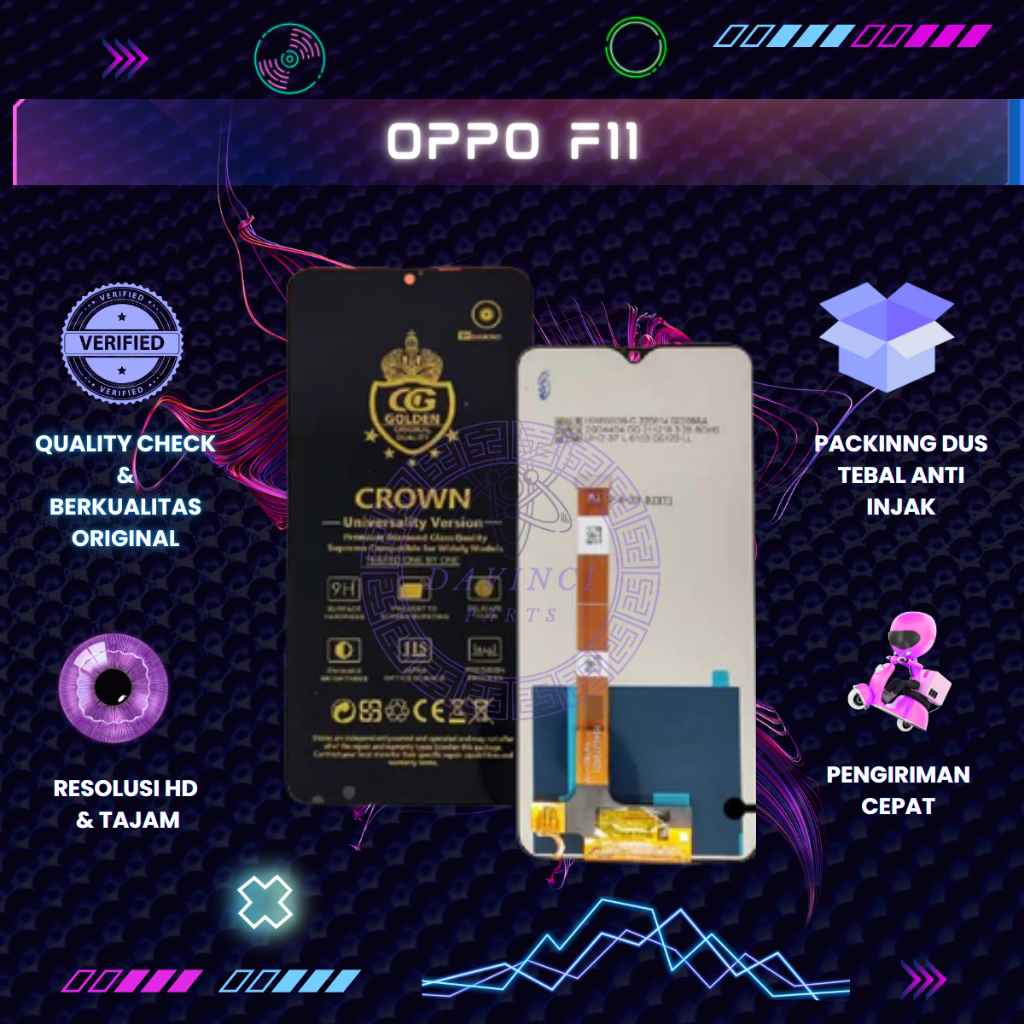 Jual LCD OPPO F11 COMPLETE TOUCHSCREEN FULLSET COMPLETE ORIGINAL ...