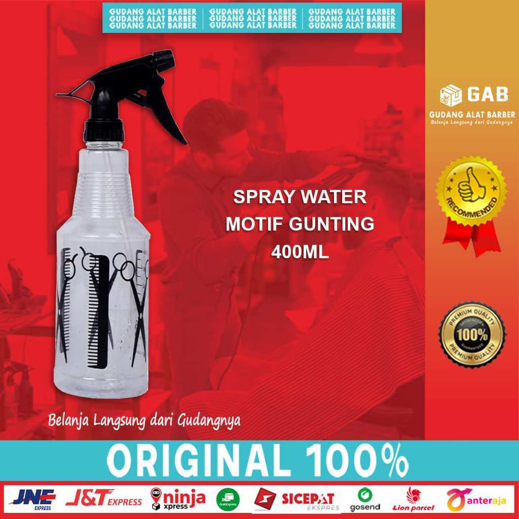 Jual Botol Spray Gunting Semprotan Air 400 ML Water Spray Alat Cukur ...