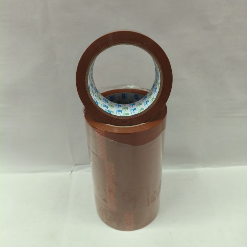 Jual LAKBAN COKLAT ABC TAPE 2 inch/ pcs | Shopee Indonesia