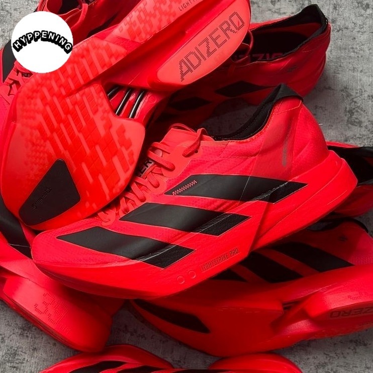 Jual ADIDAS ADIZERO ADIOS PRO 4 LUCID RED CORE BLACK JR6368 | Shopee ...