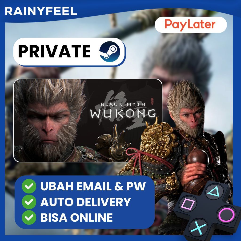 Jual [BONUS STEAM KEY] Black Myth Wukong / Kera Sakti / Sun Gokong / AUTO DELIVERY / STEAM ...