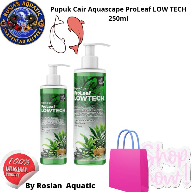Jual Pupuk Cair Aquascape ProLeaf LOW TECH 250ml | Shopee Indonesia