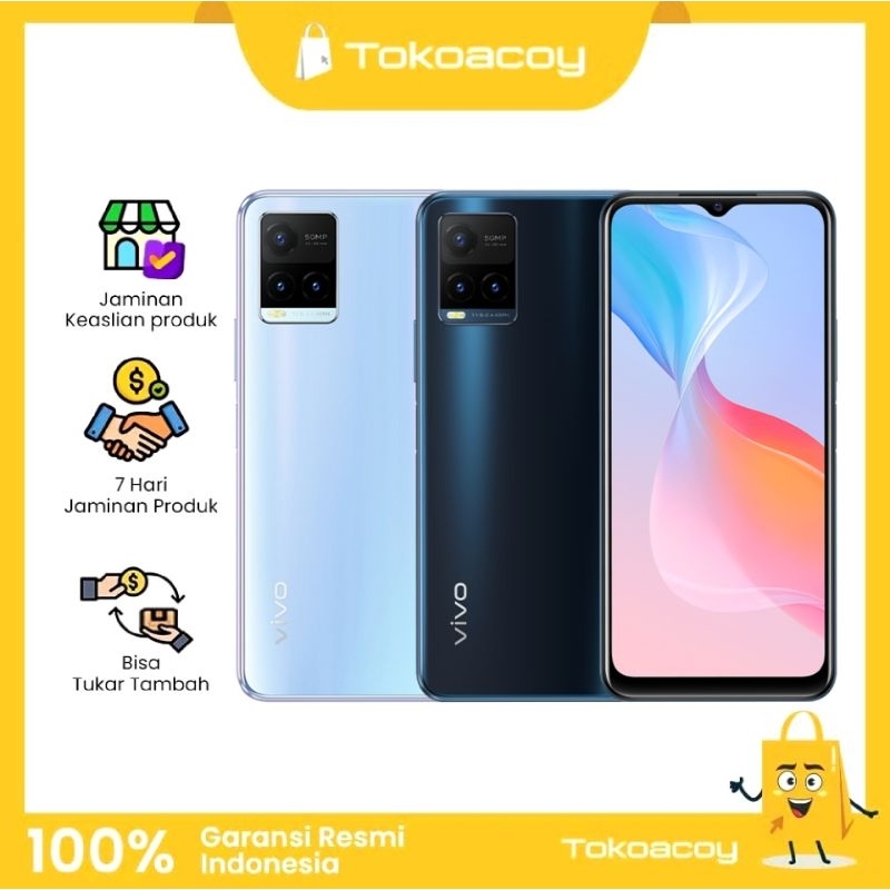 Jual Vivo Y21S 4/128GB Resmi Fullset Mulus | Shopee Indonesia