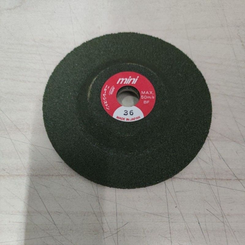 Jual Batu Gerinda Asah Poles Mini Super Green 75 x 9.53 x 4 mm Grit 36 ...