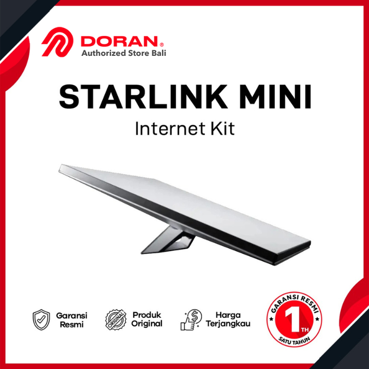 Jual Starlink Mini Kit Internet Satellite Antenna & WiFi Router Kit ...