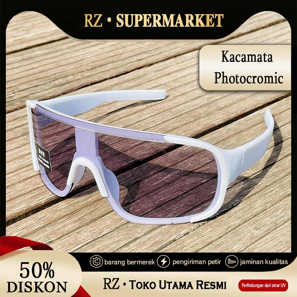 Jual 【Kacamata Photocromic & COD】 kacamata matahari untuk olahraga luar ...