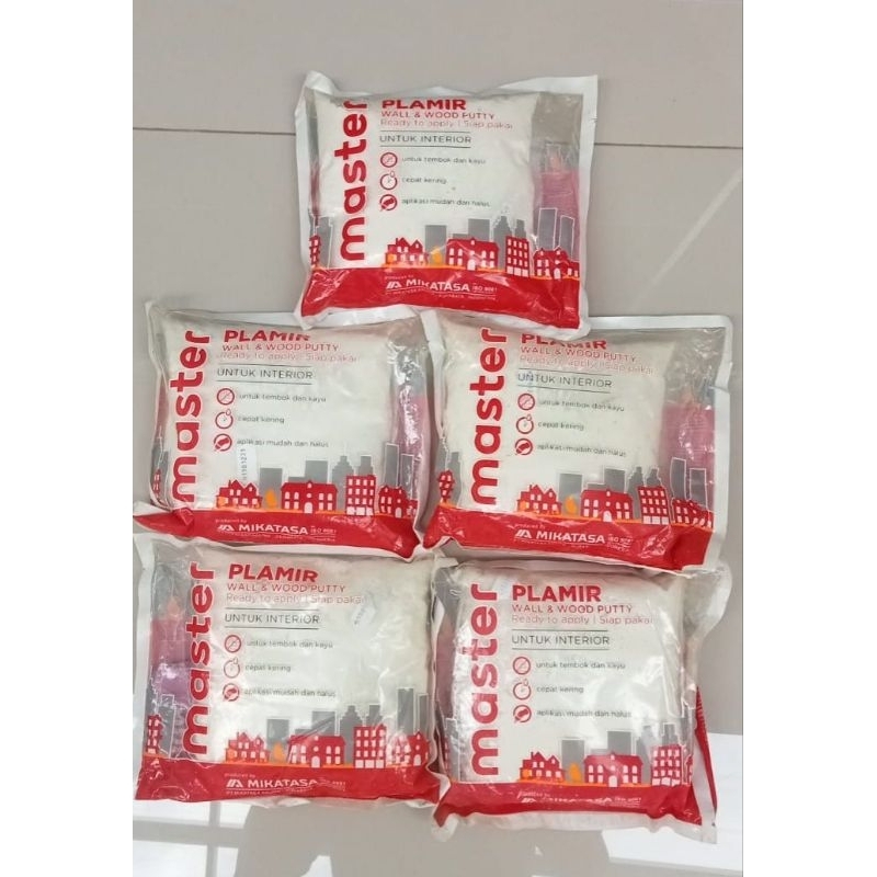 Jual Plamir tembok master 1kg, Plamir tembok jadi langsung pakai 1kg ...