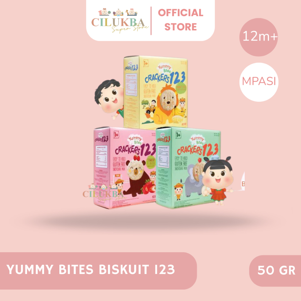 Jual YUMMY BITES BISKUIT 123 | BISKUIT ANAK 1 TAHUN | CEMILAN ANAK ...