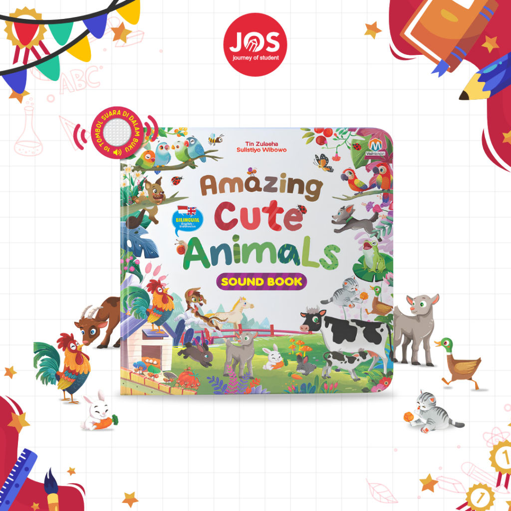 Jual Sound Book Amazing Cute Animals - Buku Cerita Bergambar dengan ...