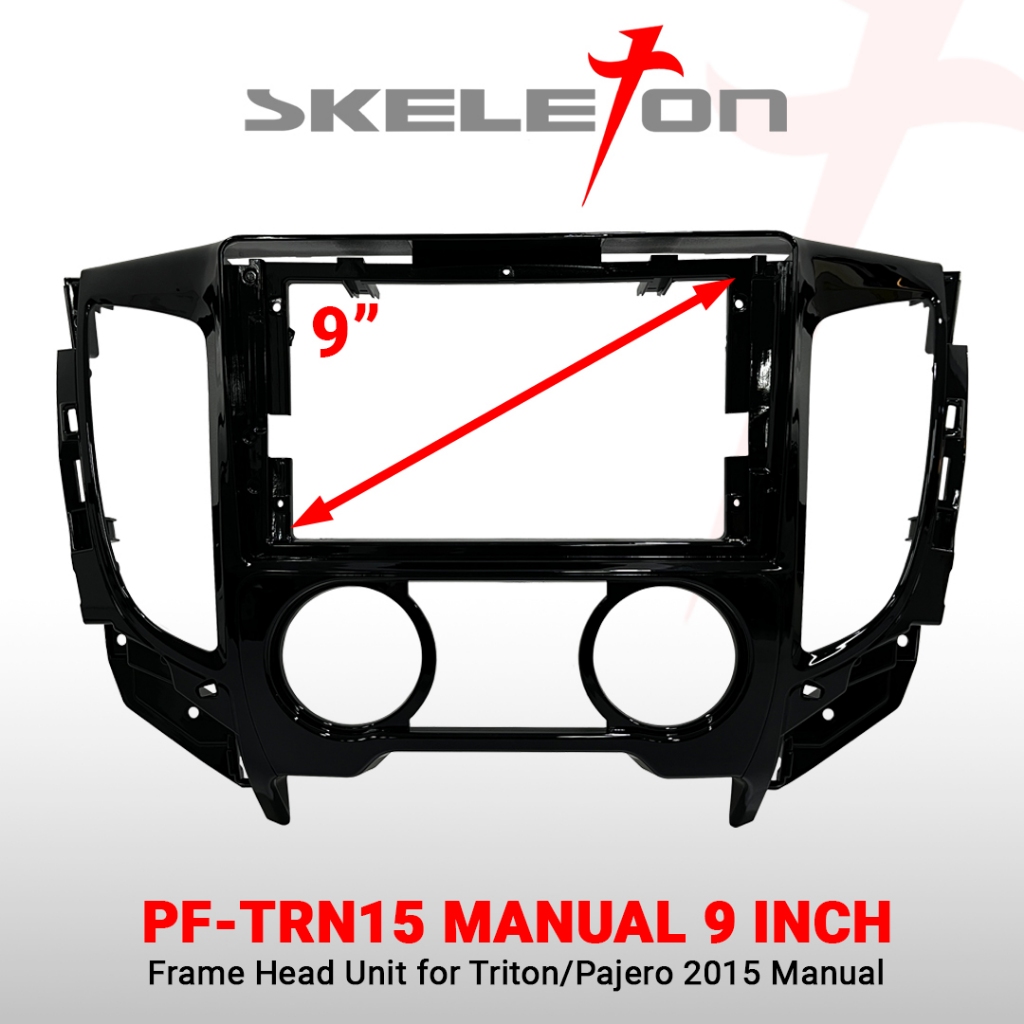 Jual Frame Head Unit 9 Inch Mobil Triton/Pajero 2015 Frame Android ...