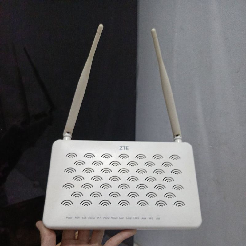 Jual ROUTER ONT ZTE F609 V1 +ADAPTOR 12V BERGARANSI | Shopee Indonesia