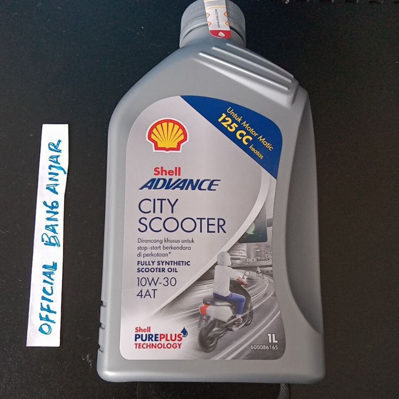 Jual Shell advance CITY SCOOTER MATIC FULL SYNTHETIC SAE 10w-30 ...