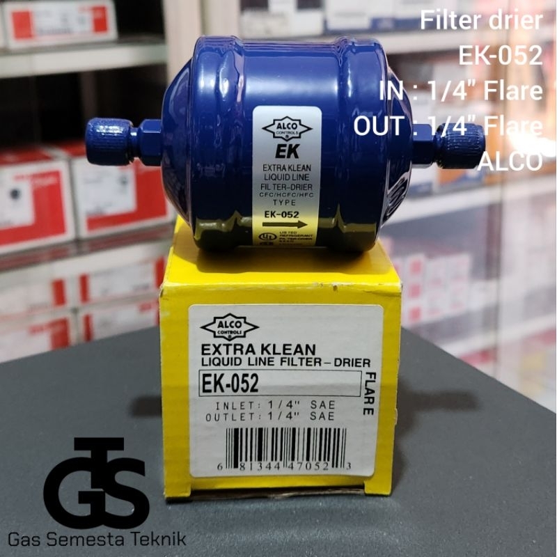 Jual FILTER DRIER EK-052 1/4" ALCO | FILTER DRYER 1/4" EK052 ALCO ...