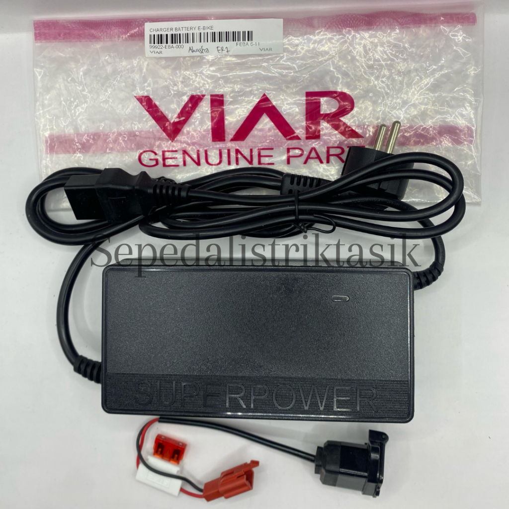 Jual SMART CHARGER SEPEDA LISTRIK VIAR AKASHA 1 AKASHA 3 ER1 / 99922 ...
