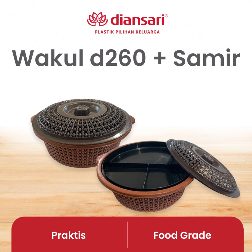 Jual Diansari - Wakul D260 - Tempat Nasi Dengan Samir dan Tutup ...