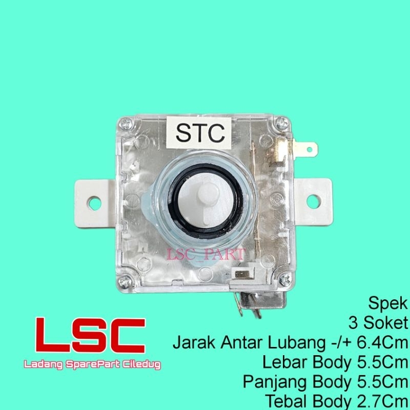 Jual Timer Selektor Drain Kotak Besar 3 Skun Selector Pembuangan Air ...