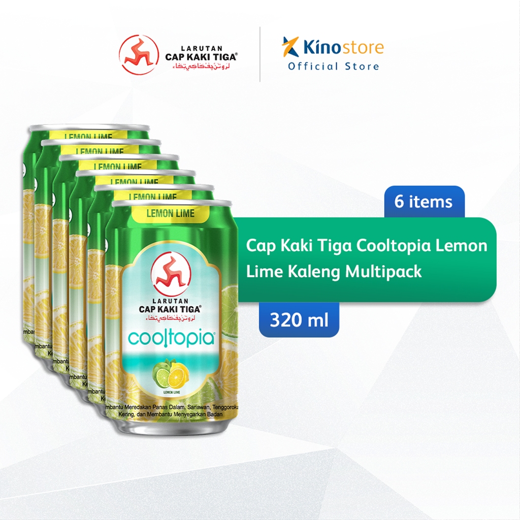 Jual Cap Kaki Tiga Cooltopia Lemon Lime | Shopee Indonesia