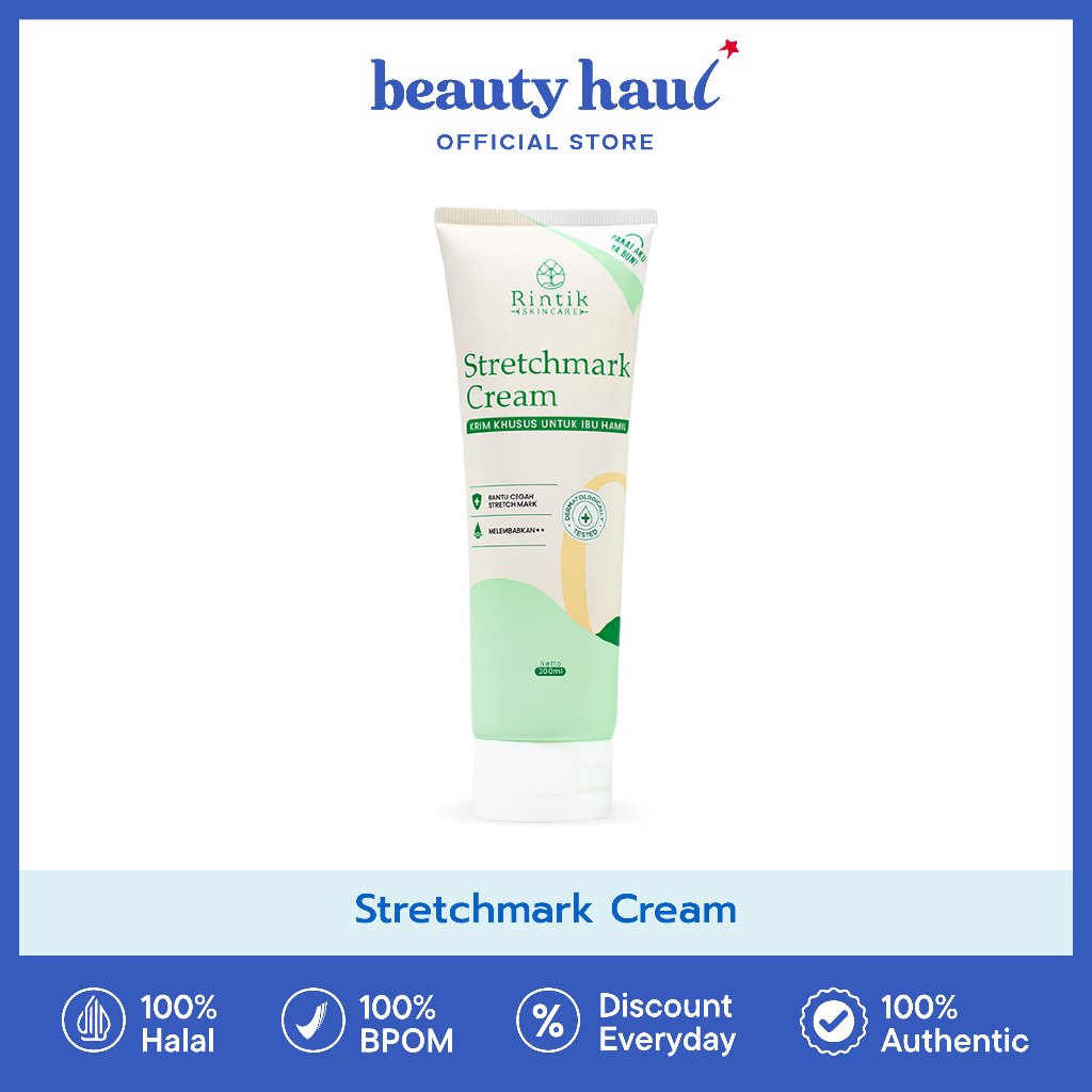 Jual RINTIK Stretchmark Cream 200ml | Shopee Indonesia