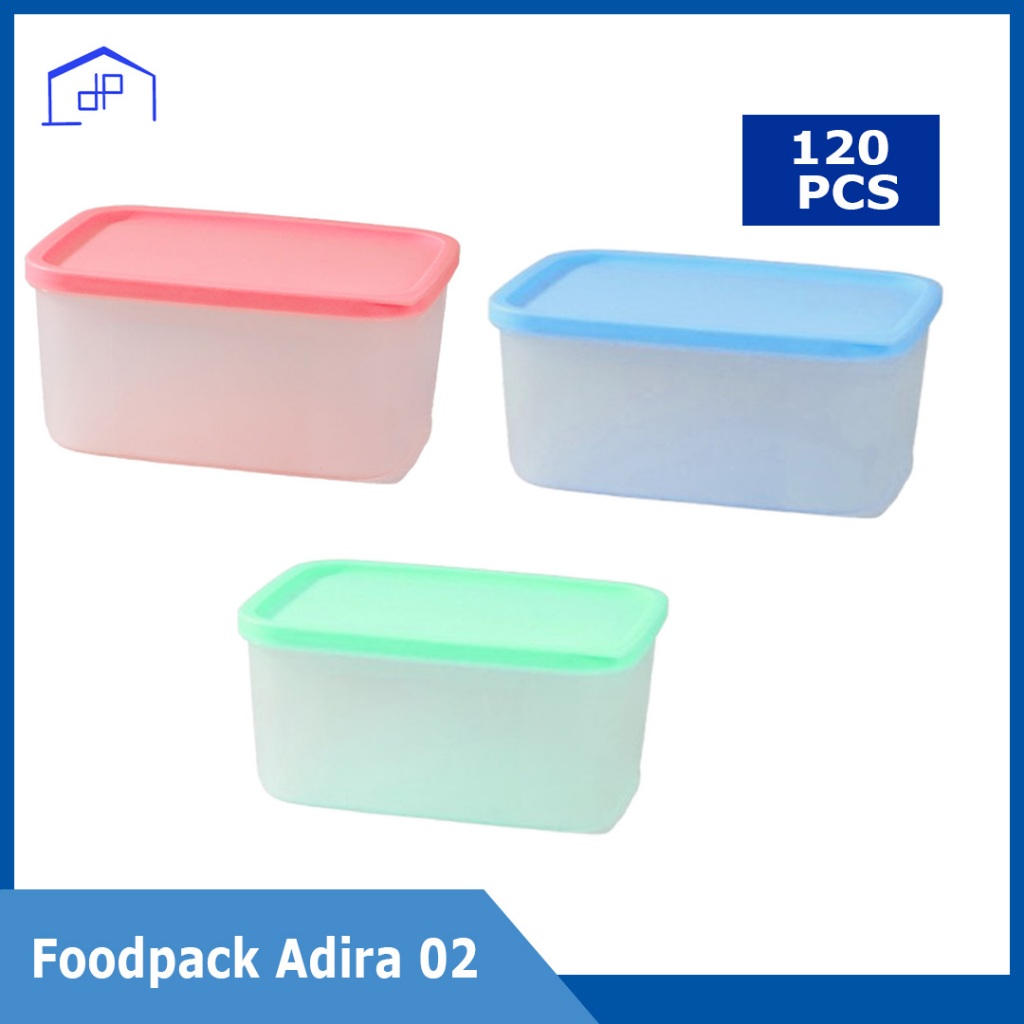 Jual 120PCS - Food Pack Adira 02 - Kotak Makan Sedang - Tempat Makan ...