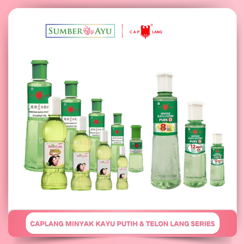 Jual Minyak kayu putih CAPLANG 60ml 30ml roll on / cap lang plus 12 30ml 15ml / Caplang ...