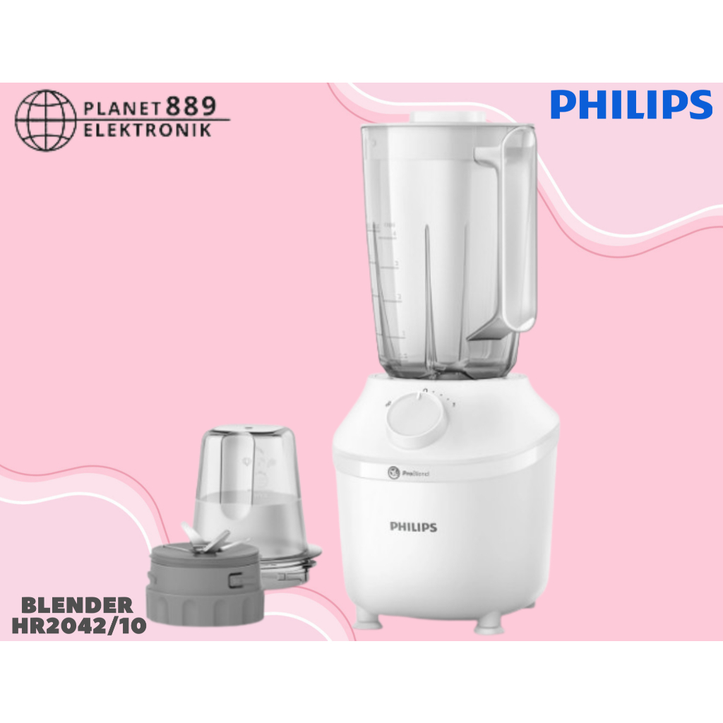 Jual Philips Blender 3000 Series HR2042/10 White - Kapasitas 1L ...