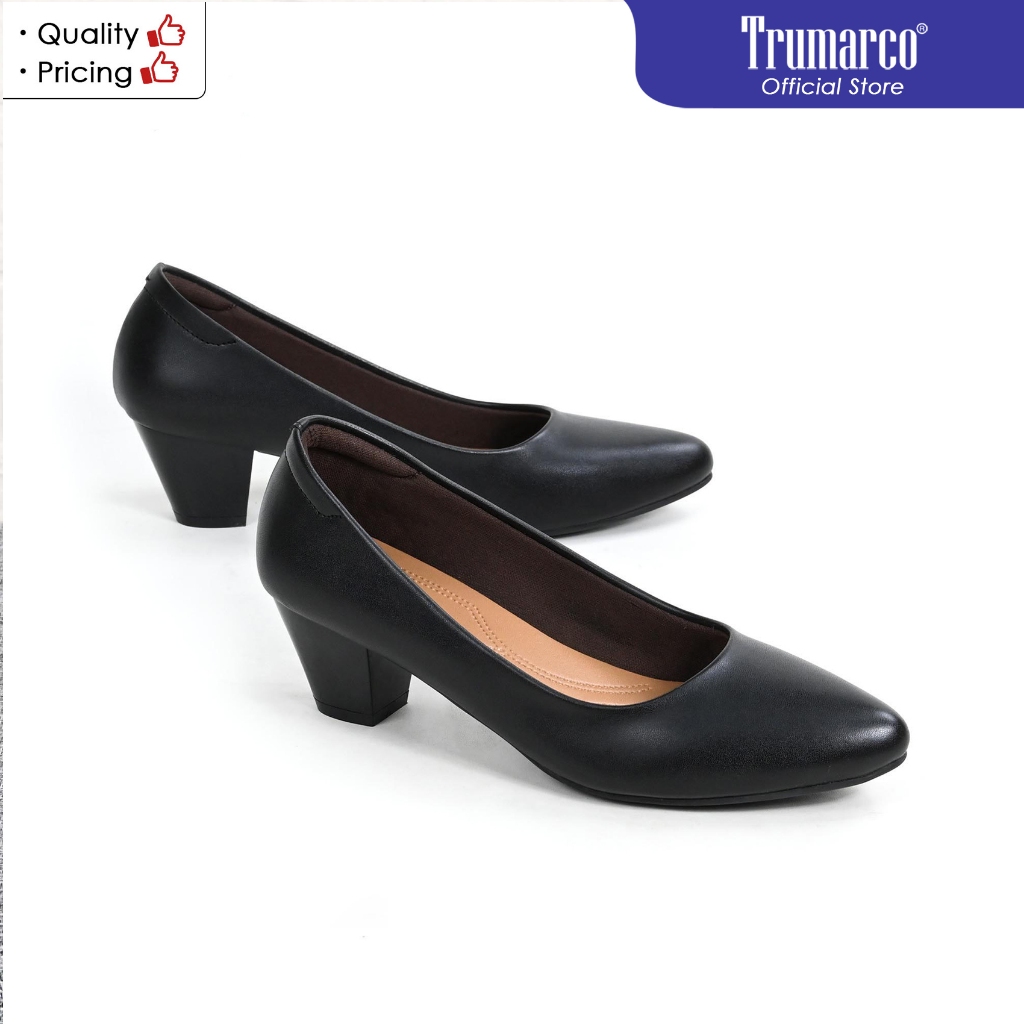 Jual TRUMARCO Julia Sepatu Pantofel Wanita / Sepatu Kerja Wanita THC ...