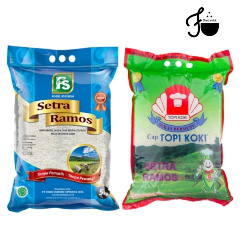 Jual BERAS SETRA RAMOS 5 KG | Shopee Indonesia