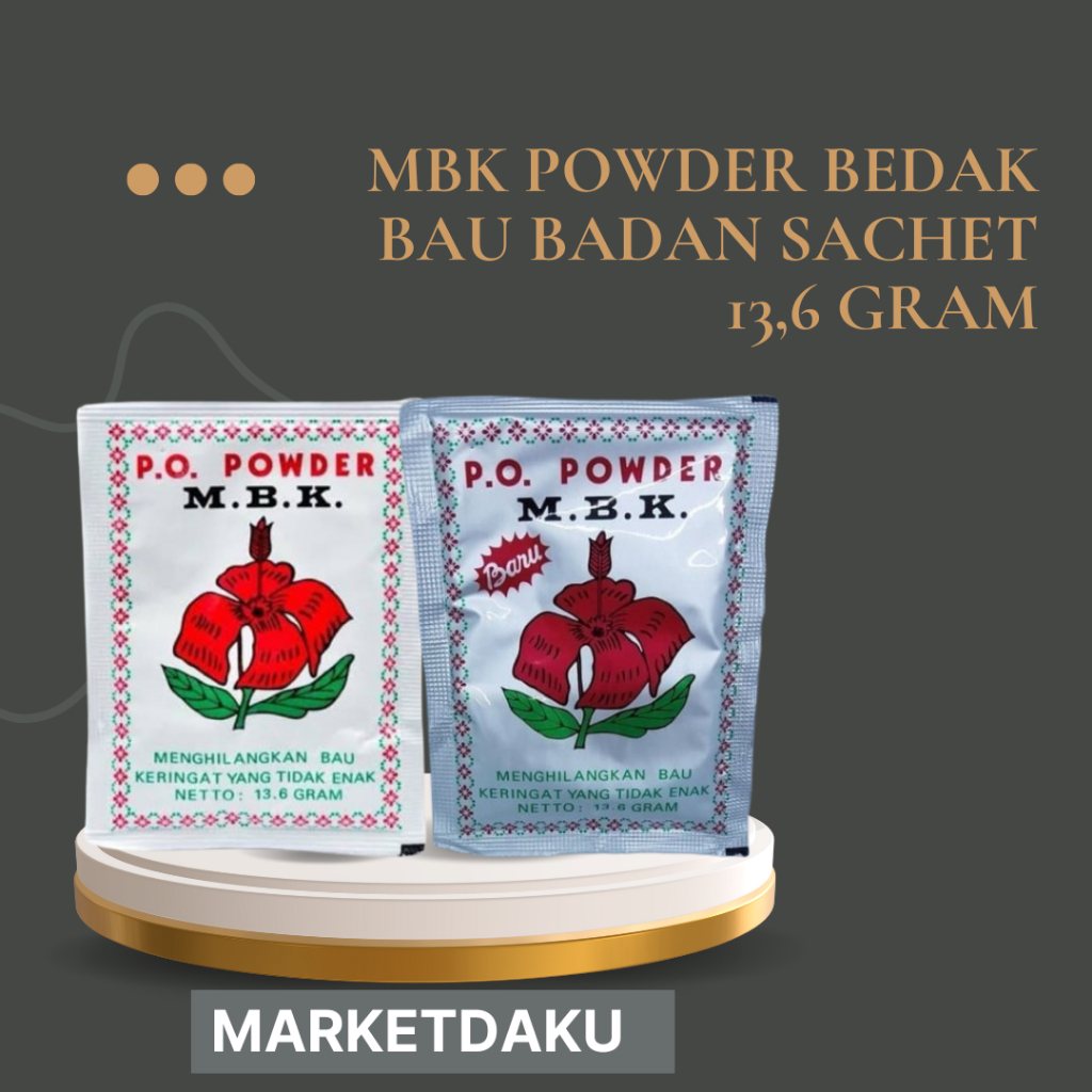 Jual MBK Powder Bedak Bau Badan Sachet 13,6 Gram | Shopee Indonesia