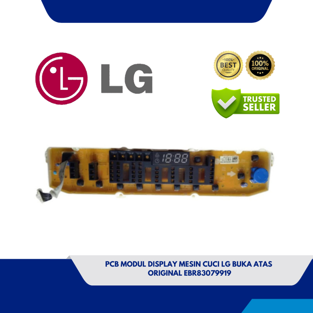Jual PCB MODUL DISPLAY MESIN CUCI LG TOP LOADING T2108VS2M / T2107VS2M ...