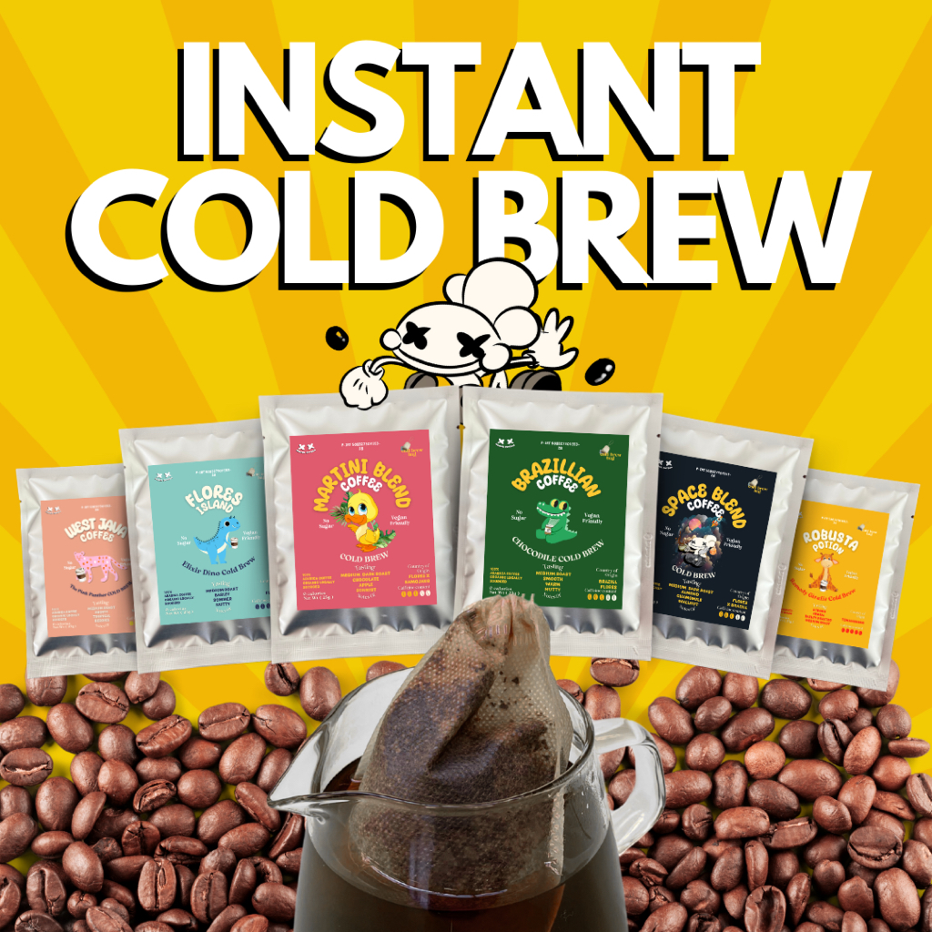 Jual Instant Cold Brew Coffee By Black Potion Roaster Kopi Instant ...