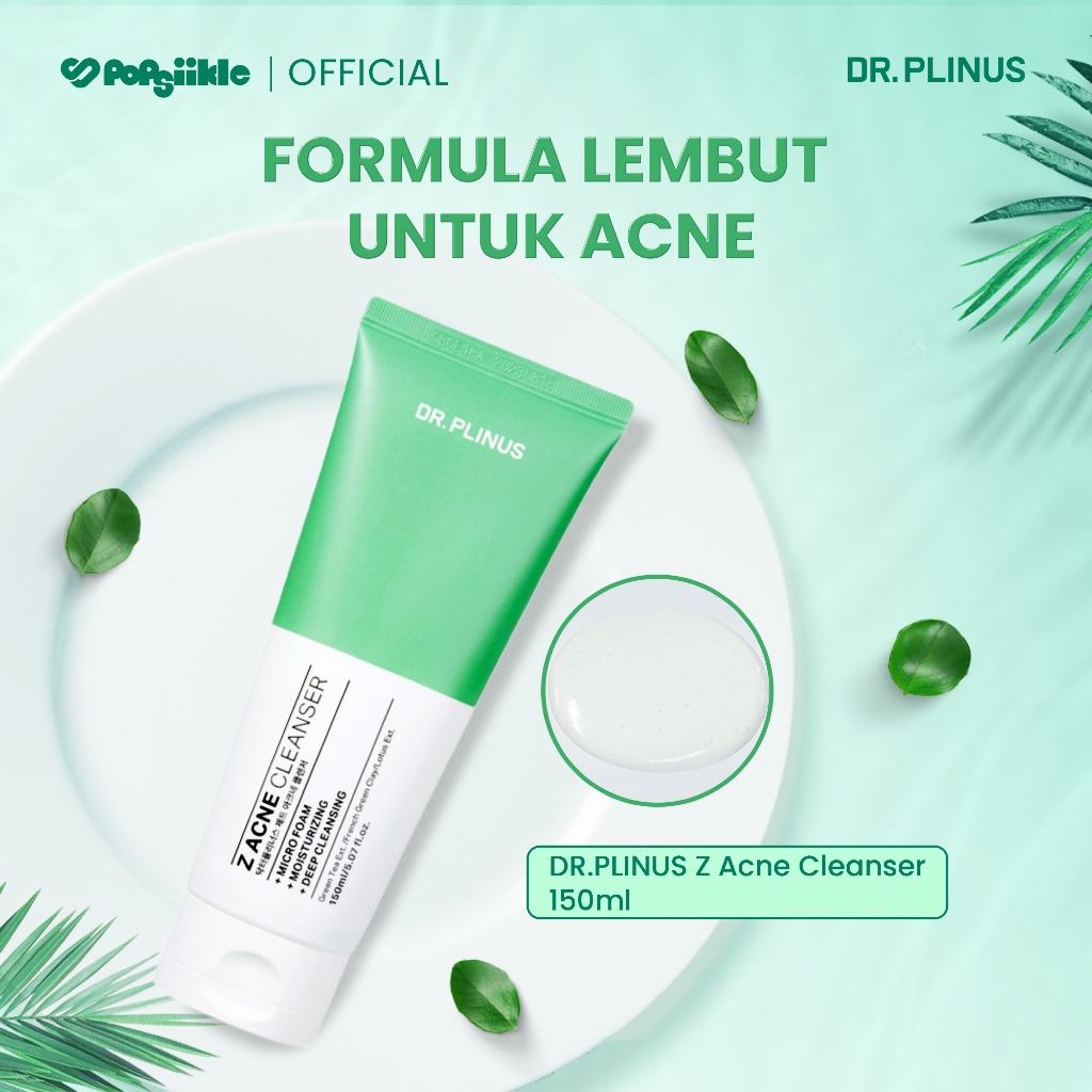 Jual DR.PLINUS Z Acne Cleanser 150ml (Sabun cuci muka untuk kulit ...