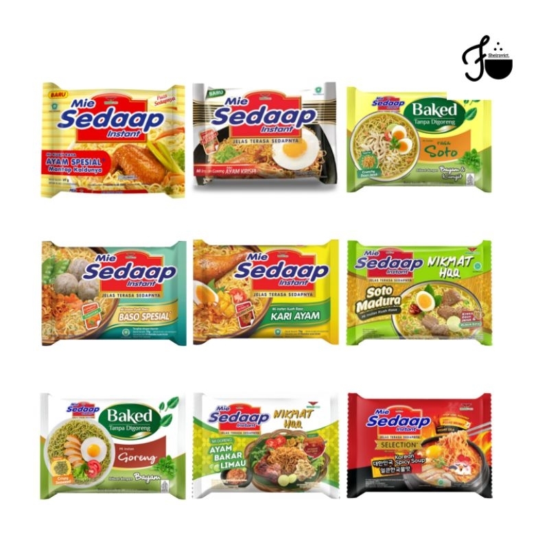 Jual ALL VARIAN MIE SEDAAP (1) | Shopee Indonesia