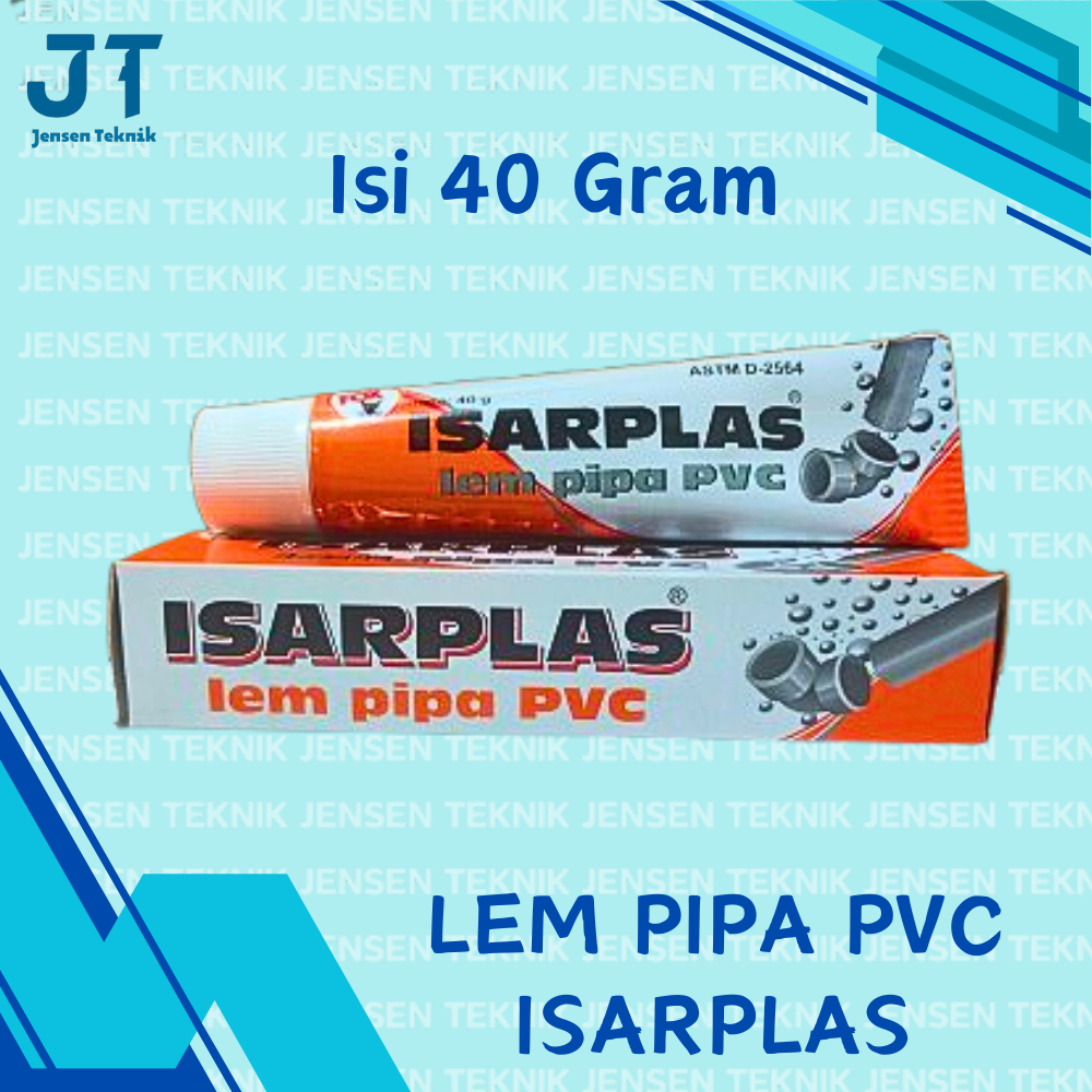 Jual Lem Pipa Paralon / Pipa PVC Isarplas Tube/Pasta Isi 40 Gram | Shopee Indonesia