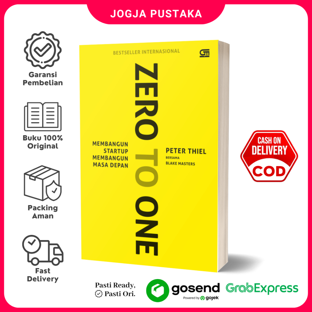 Jual Buku Zero to One (Cover 2025) - Peter Thiel | Shopee Indonesia
