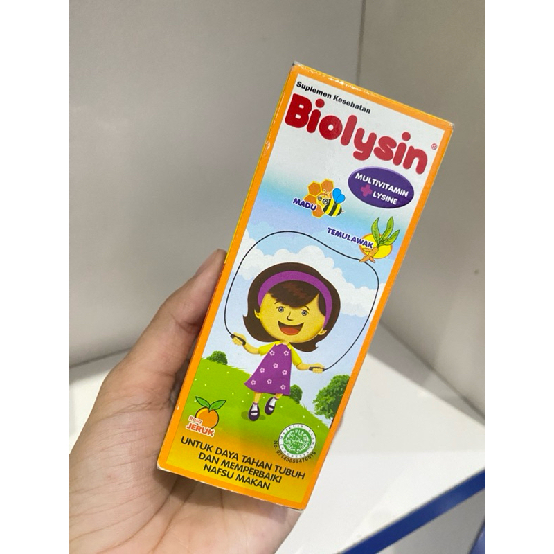 Jual BIOLYSIN SYR 60ml | Shopee Indonesia