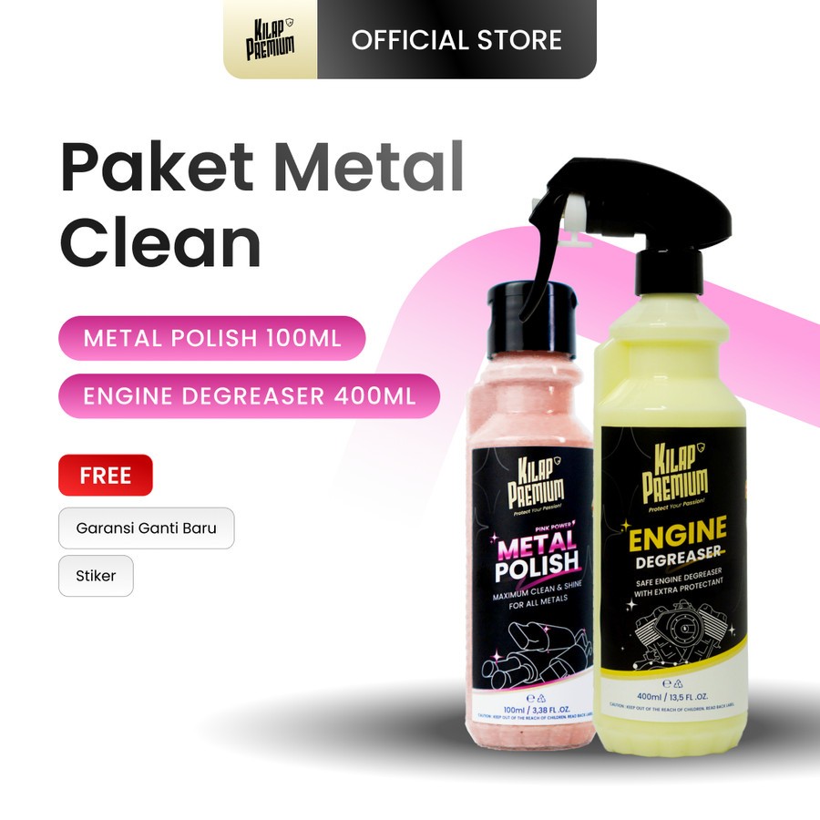 Jual METAL POLISH Pink Power Kilap Premium - Pengkilap Logam Chrome ...